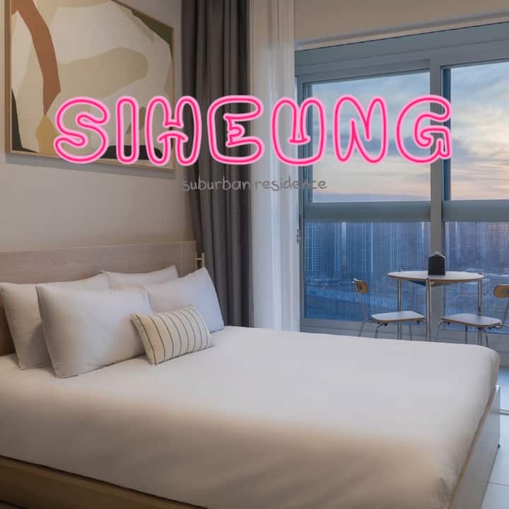 Cozy Loft With Parcial Ocean View|queen Bed - 정왕1동