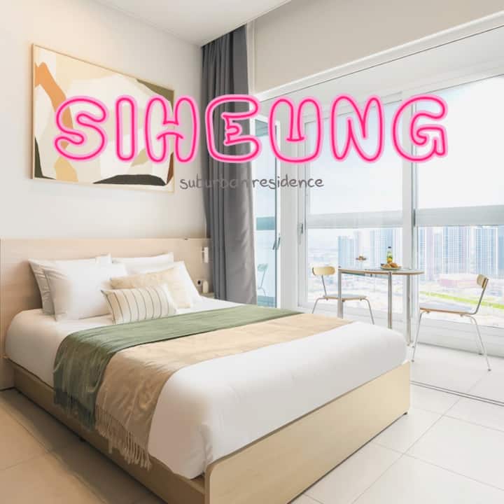 Family Or Friends Loft｜3 Guests｜queen + Topper - 정왕1동