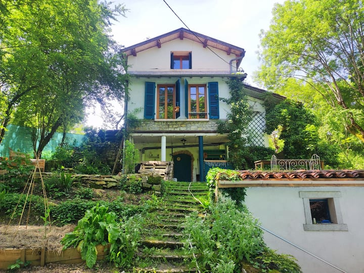 Maison Charmante Dans Un Parc Arboré Et Piscine - Saint-Antonin-Noble-Val