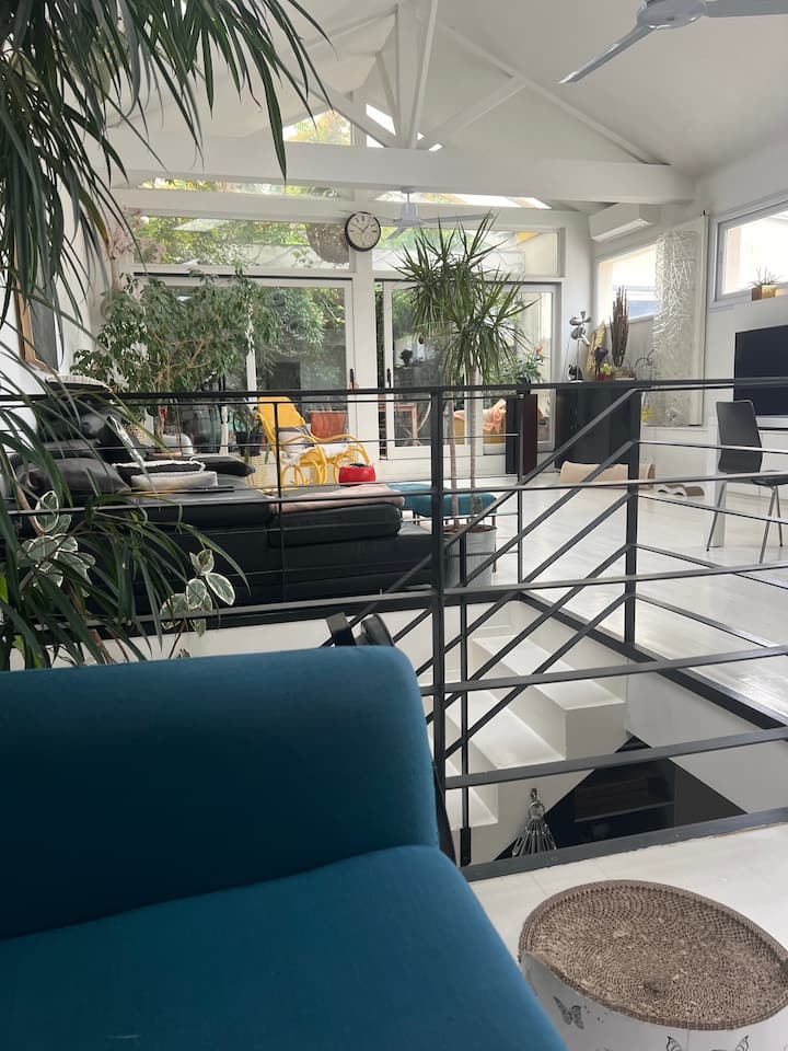 Grand Loft Unique, Calme Et Lumineux & Extérieur - Bagnolet