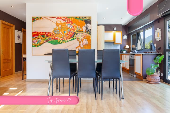 Duplex Artistique |Terrasse | À 10 Min Du Centre - Andorra la Vieja