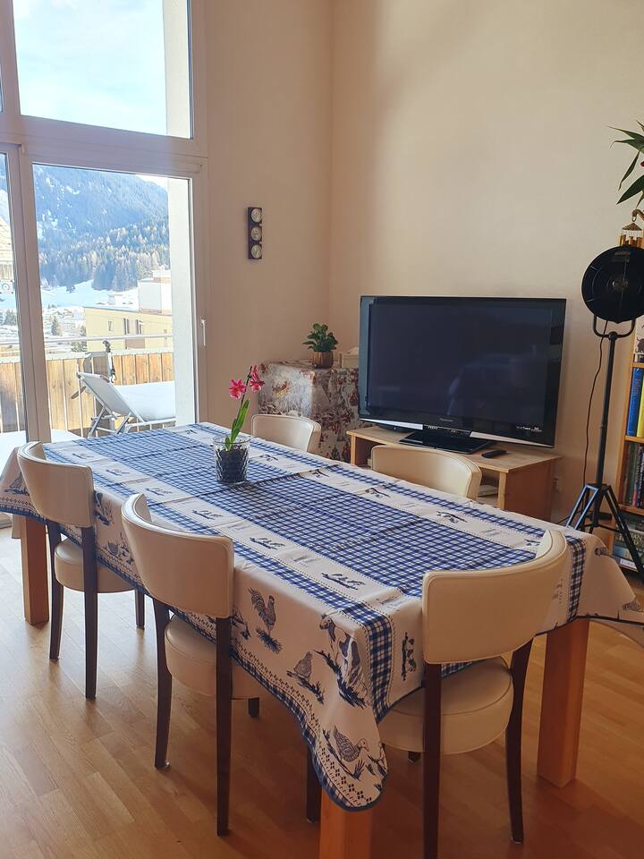 Modern Cozy Penthouse Apartment Near Skilift - Davos