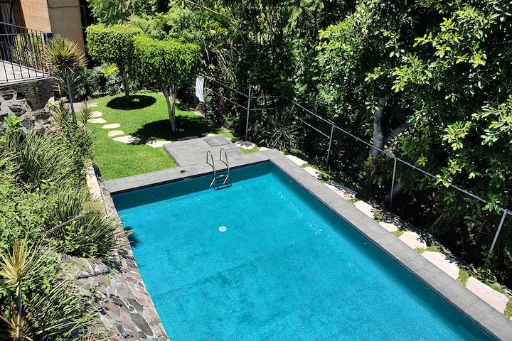 Dept. 2 Albercas, A Un Lado De Una Linda Cañada - Cuernavaca
