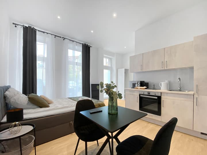 Modernes Studio Apartment + Küche - Hanovre