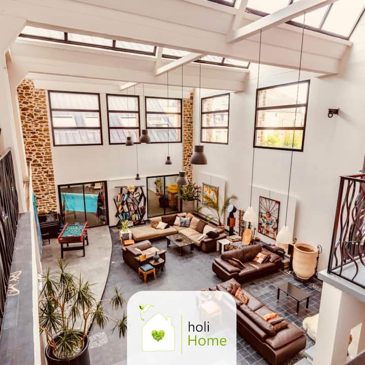 H10. Splendide Loft Sur Fougères - Fougères