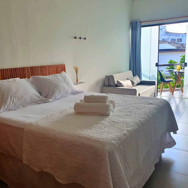 Studio Dendê - 100m From Concha Beach With Rooftop - Itacaré