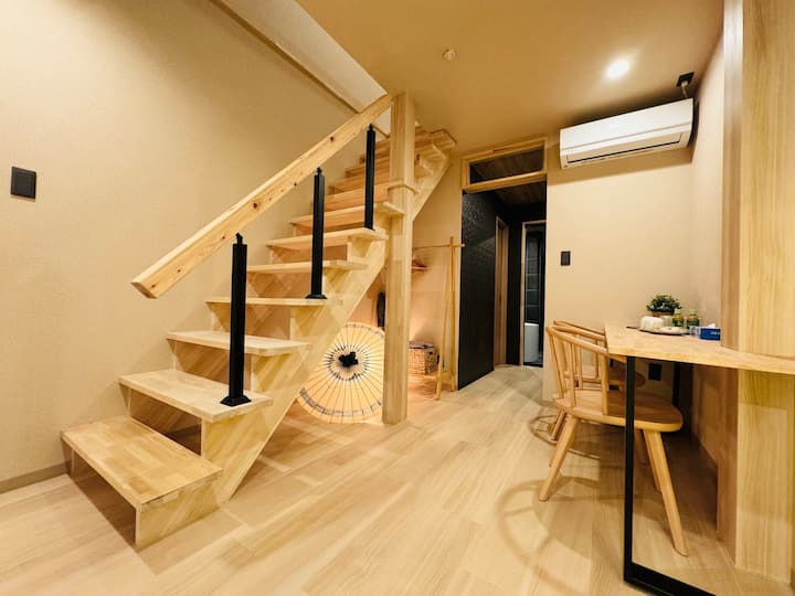 4ldk 最大12名宿泊可！駅徒歩1分 4寝室・2バスルーム｜難波 心斎橋 - Japan