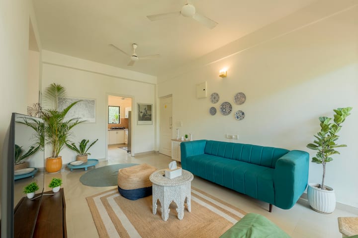 Casper: Cozy 2bhk Retreat - Vagator - Goa