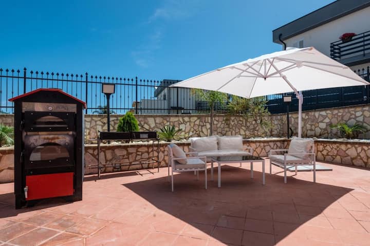 Villa Carola  Con Piscina Privata Vicino Al Mare - Altavilla Milicia