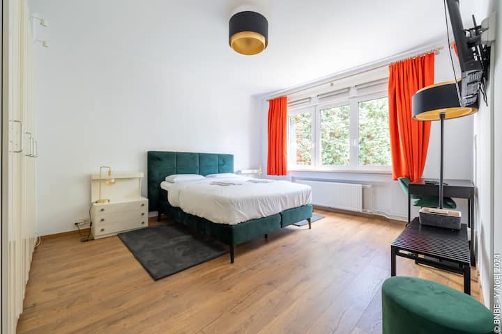La Louve #4 | Chambre Confort Au Calme Côté Jardin - Woluwe-Saint-Lambert