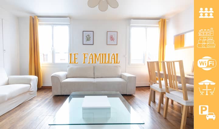 Le Familial - T3, 5 Min Du Centre, 500m² De Jardin - Évreux
