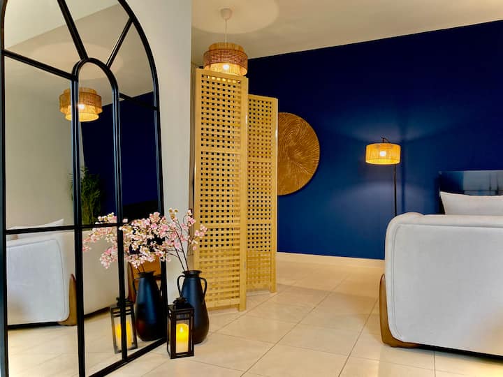 Spacious Marina 1br- Remote Work Friendly - Dubai Marina