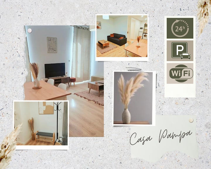 Casa Pampa, 4 Pers, Parking, Check-in 24/24, Wifi - Clermont-Ferrand