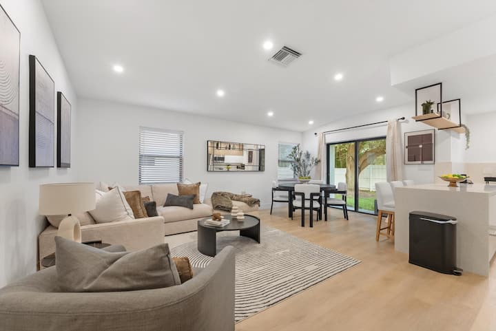 Casa Calma - 2min To Downtown, Pickleball & Tennis - Delray Beach