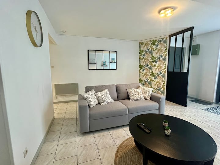 Grand Appartement Cosy + Jardin - Rochefort