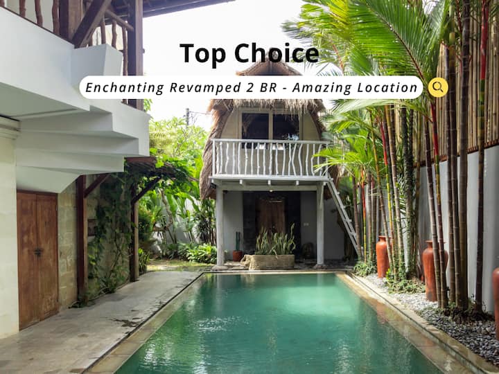 Enchanting Revamped Traditional Balinese 2br Oasis - Indonesia