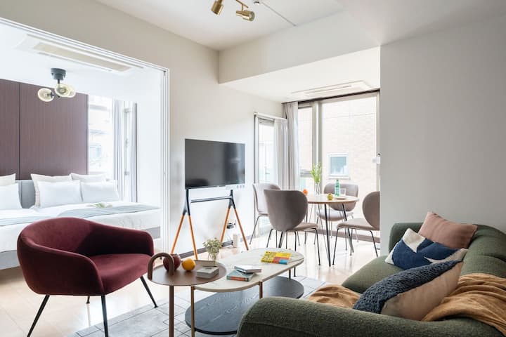 8 Min. Walk To Hiroo Sta/fully Furnished Rooms/c01 - Tokyo prefektur