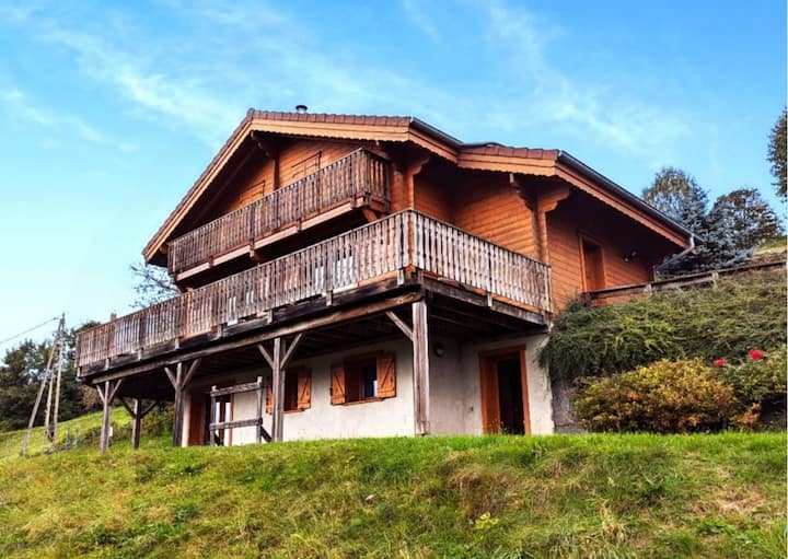 Le Grand Chalet Bellevue - Parking Wifi Bbq - Ventron