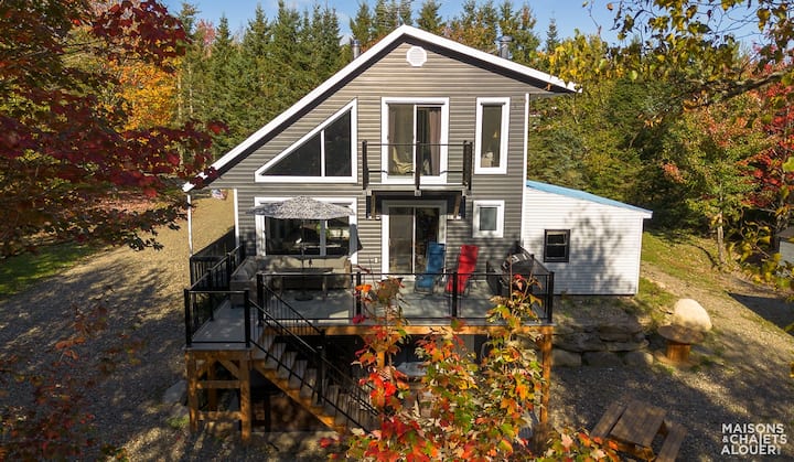 À La Croisée Des ÉToiles | Spa | Intimité | Nature - Pittsburg, NH