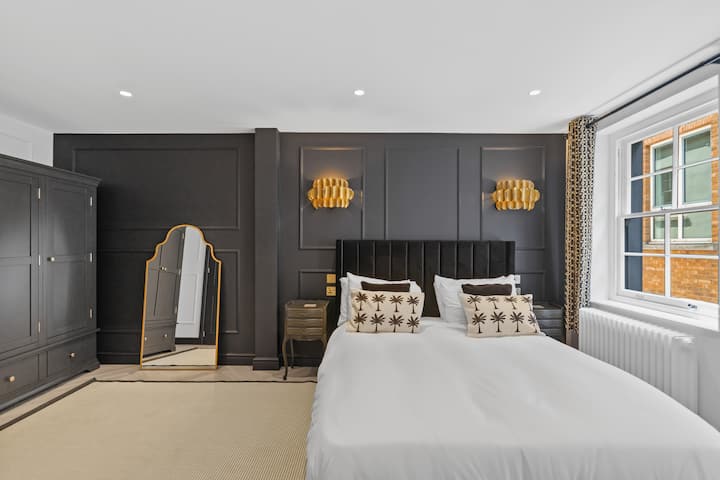 The Mayfair Noir: Elegant 2-bed/2-bath - 메릴본