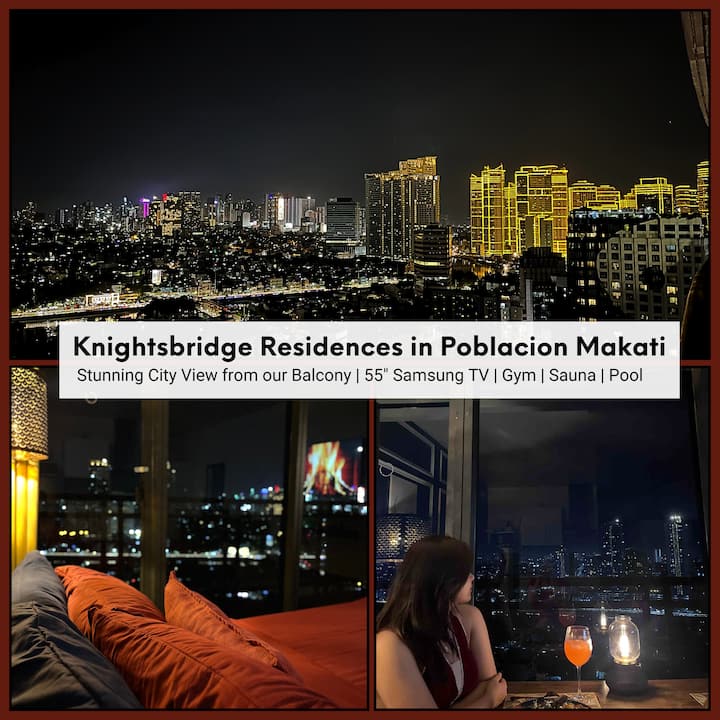 Makati Luxe W Panoramic City View + Pool & Balcony - Makati