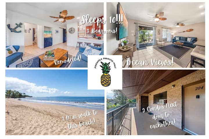 Sleep 10!~ocean Views~2 Condos - Maui, HI