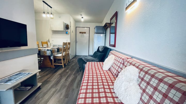 Le Charmant - Coeur Plagne Soleil T2, 5 Pers Wifi - La Plagne