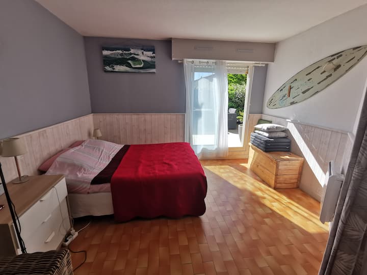 Capbreton Grand Studio Et Terrasse 100m De Océan - Capbreton