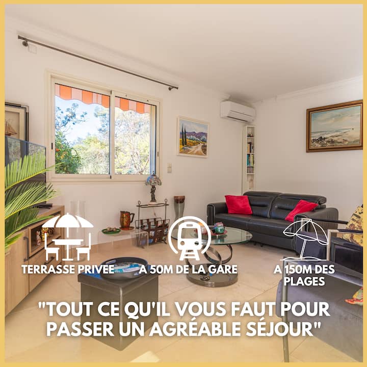 Villa 6 Pers à 150m De La Plage - Var