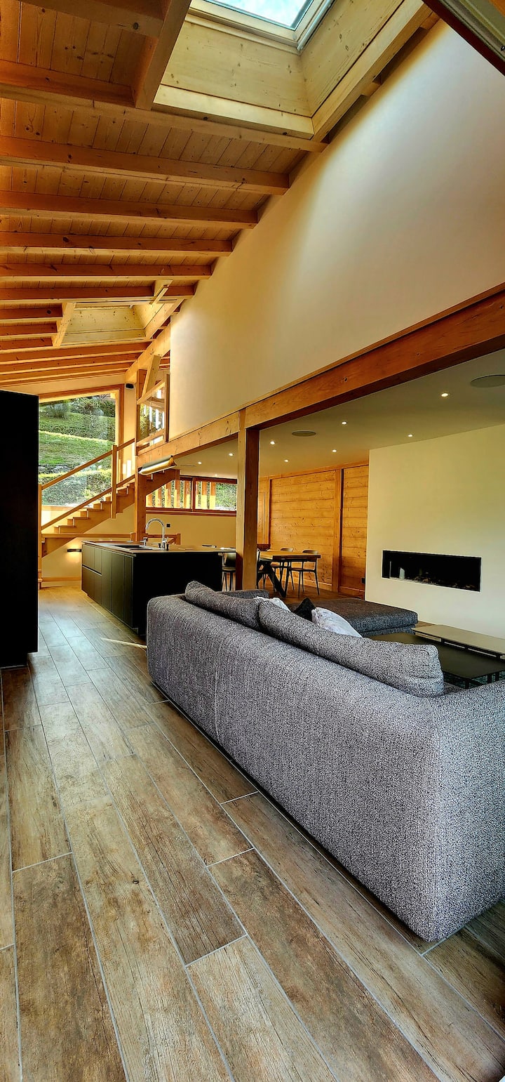 Demi-chalet Neuf Le Criou - Morillon, 12 Pers, Spa - Morillon