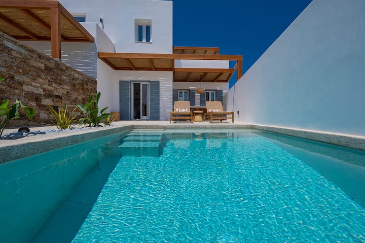 ΟPen Planned Apartment With Private Pool - Ios