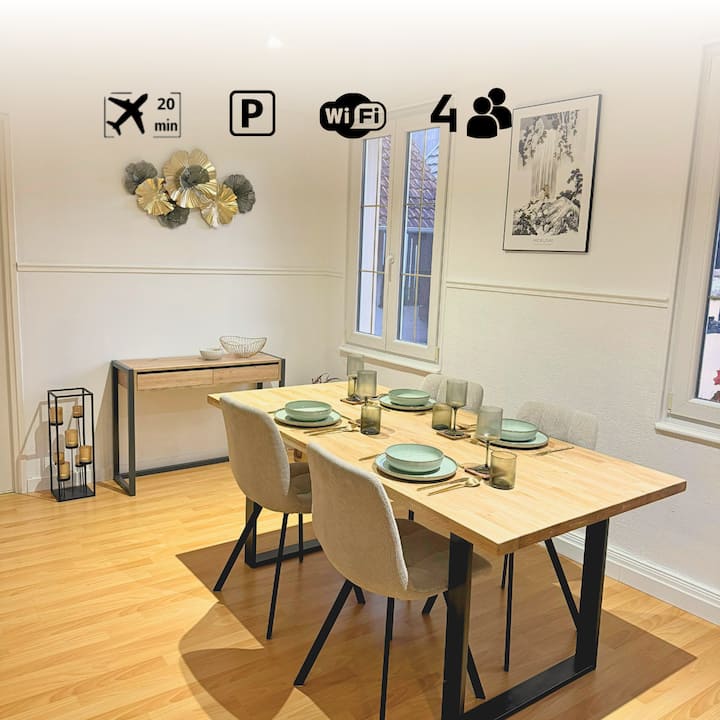 Au Soleil: Appartement Confortable - Rixheim
