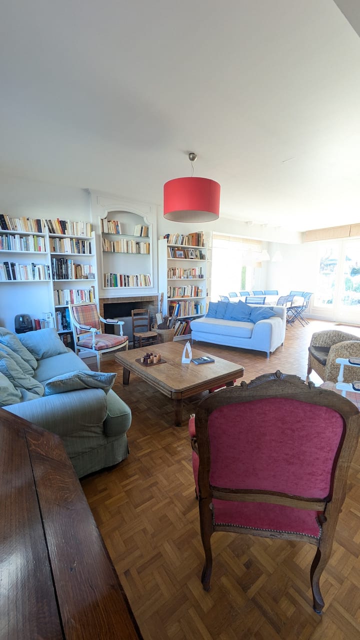 Maison Familiale 15p, Grand Jardin & Plage à 5 Min - Cabourg