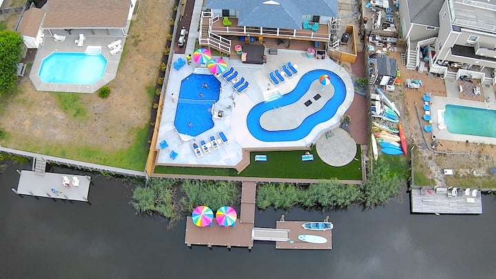 8br, Pool,lzy Rvr,pier,pool,hot Tub (Sandbridge) - 버지니아비치