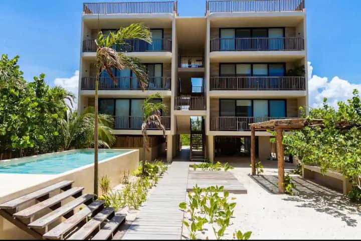 Chic Loft Steps From The Beach - Jungle View - Isla Holbox