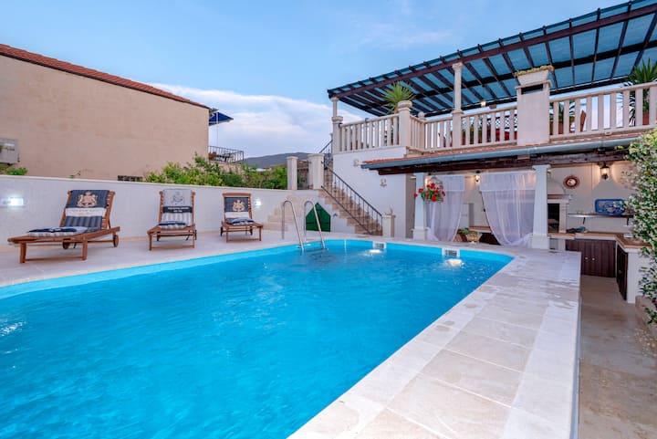 Panoramic Sea View Villa- Pool & Bbq, Villa Hvar - Hvar