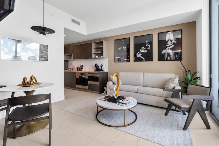 Modern 1bd Penthouse With Stunning Bay View - Miami