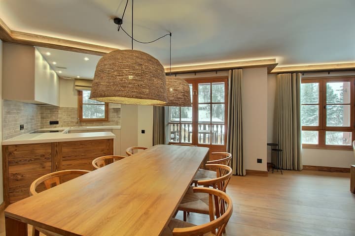 8 Personnes Duplex-sauna, Hammam, Jacuzzi, Piscine - Bourg-Saint-Maurice