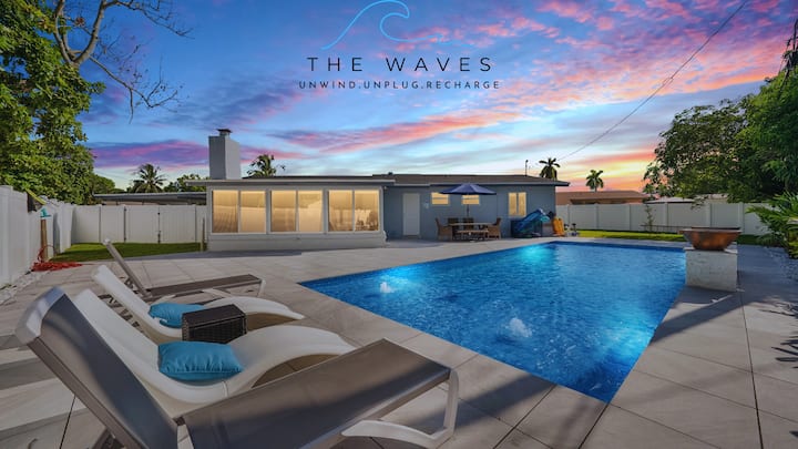 The Waves - Ftl - Heated Pool - Firepit - Fort Lauderdale, FL