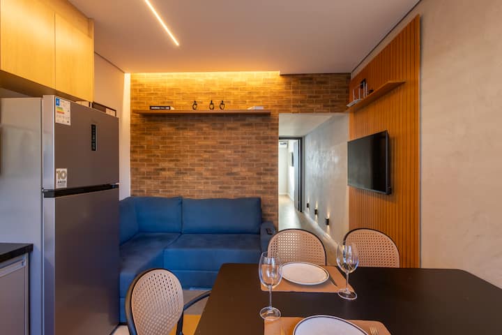 Studio Alto Padrao38m  áRea Nobre Docampo Belo - São Paulo