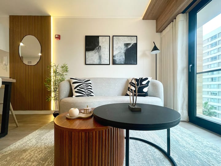 Rocko| Deluxe Apt With Pool/gym/coworking Barranco - Lima