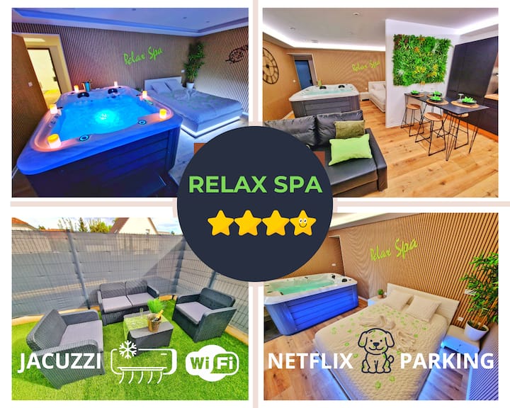 Relax Spa+jacuzzi+4 Pers+parking+clim+jardin - Ribeauvillé