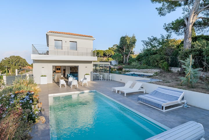 Villa Hedone - Presqu'île De Giens Piscine Vue Mer - Île de Porquerolles