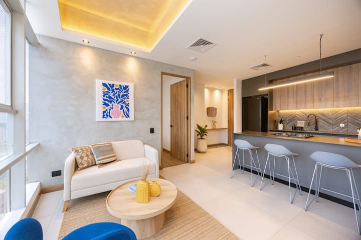 Highend 548sqft Unit W/ Jacuzzi & Ac In El Poblado - Medellín