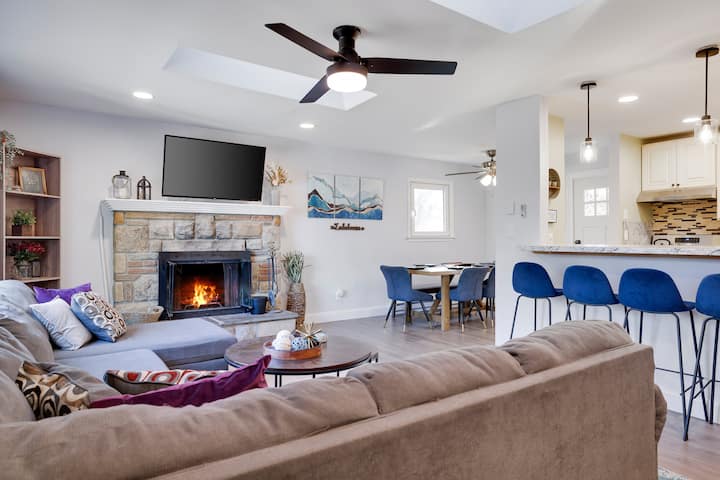 Near Skiing | Lake Views | 4br | Firepit & Game Rm - 애로헤드 레이크