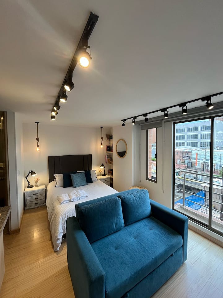 Acogedor Loft Moderno En Usaquén, Bogotá - Bogota