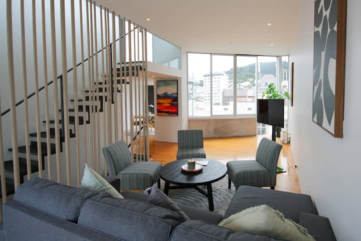 Urban Loft In Wellington + Free Parking - Northland
