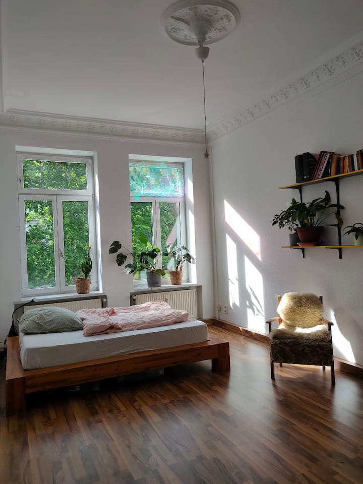 Große Wohnung Am Grünen Elsapark - Leipzig