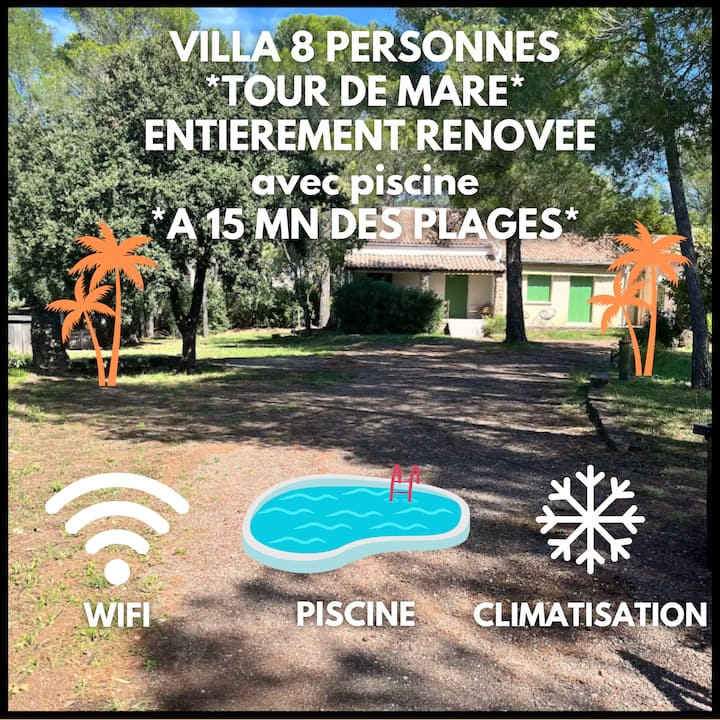 Villa Avec Piscine à 15 Mn Des Plages - Fréjus