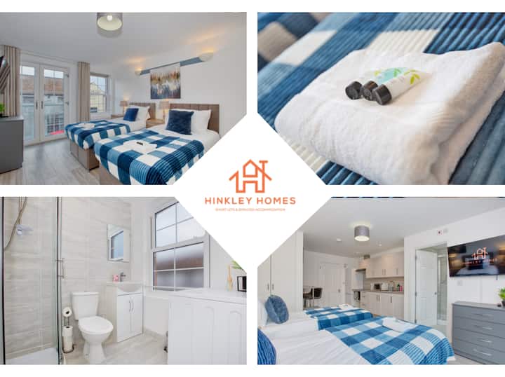 2-beds Studio| Discount For Long Term Stays | - Bridgwater